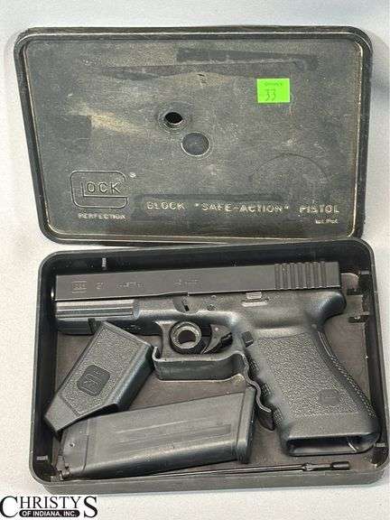 Glock 21 Pistol cal. 45 Auto SN: EBN544 in Black Glock Case - Christys