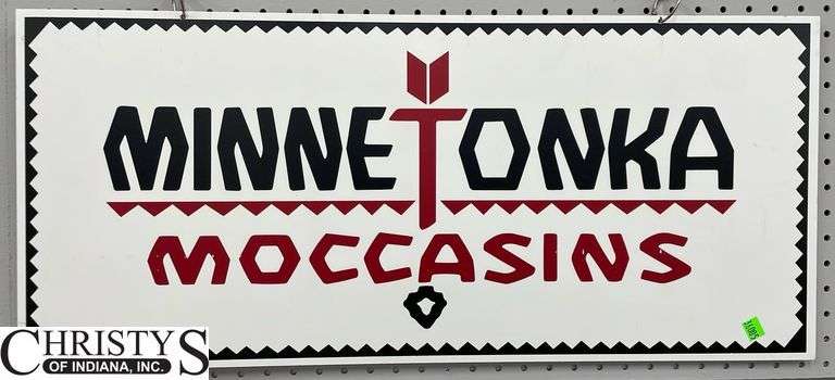 Minnetonka Plastic Double Sided Sign 30x13 - Christys