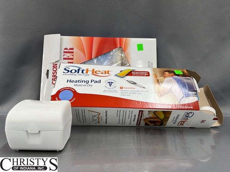 Soft Heat Heating Pad, Carson Magnifier, hands Free Magnifier, and ...