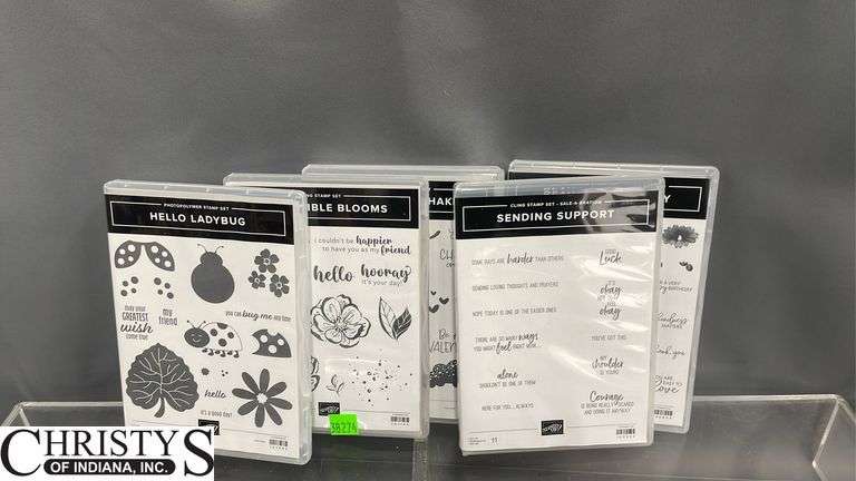 Scrapbooking Items - Crafts Stampin Up, Paper Punches, 5 Cling Stamp ...