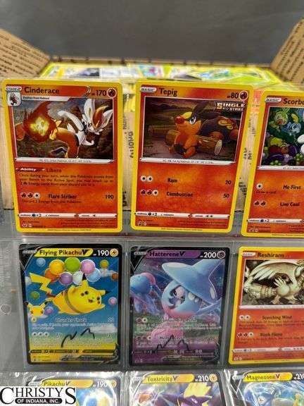 Medium Flat Rate Box of Pokémon Bulk Cards - Christys