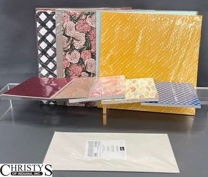 Scrapbooking Items - Crafts 12x12 Paper Pad and Stacks - Christys