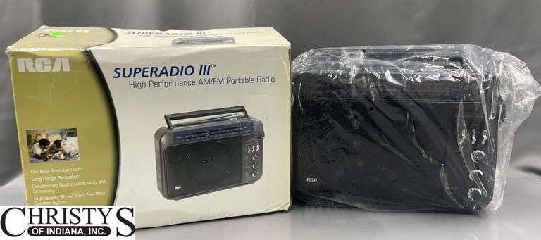 late 1980s RCA Superadio III - Christys