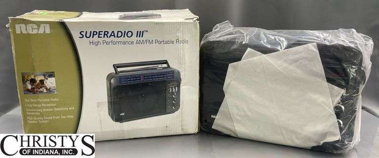 late 1980s RCA Superadio III - Christys