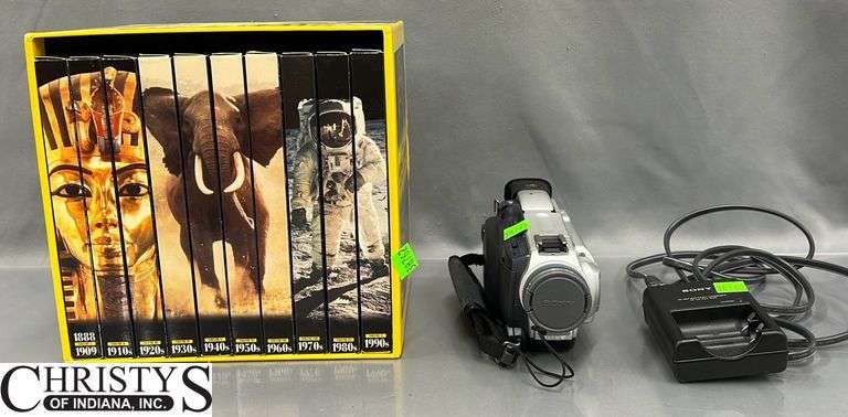 National Geographic 109 Years of NG CD-RDM and Sony Digital Handy cam ...