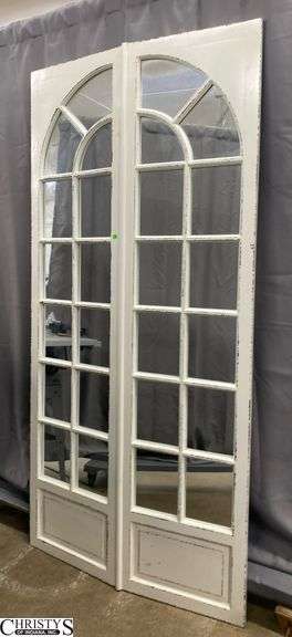 Mirrored 2 Panel Screen 19x80 Each - Christys