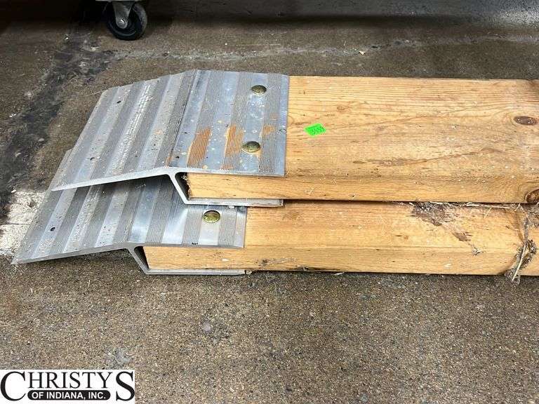 4ft Wood Ramps and Folding Step Stool - Christys