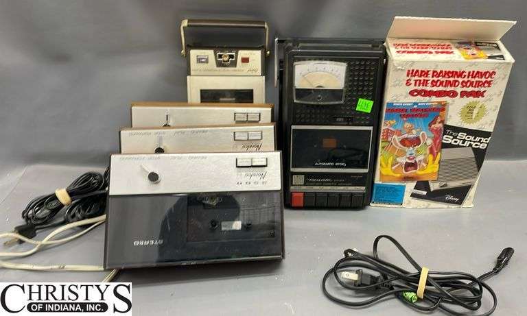 Capitol Records. Zenith, Norelco, Realistic, Recording Devices - Christys