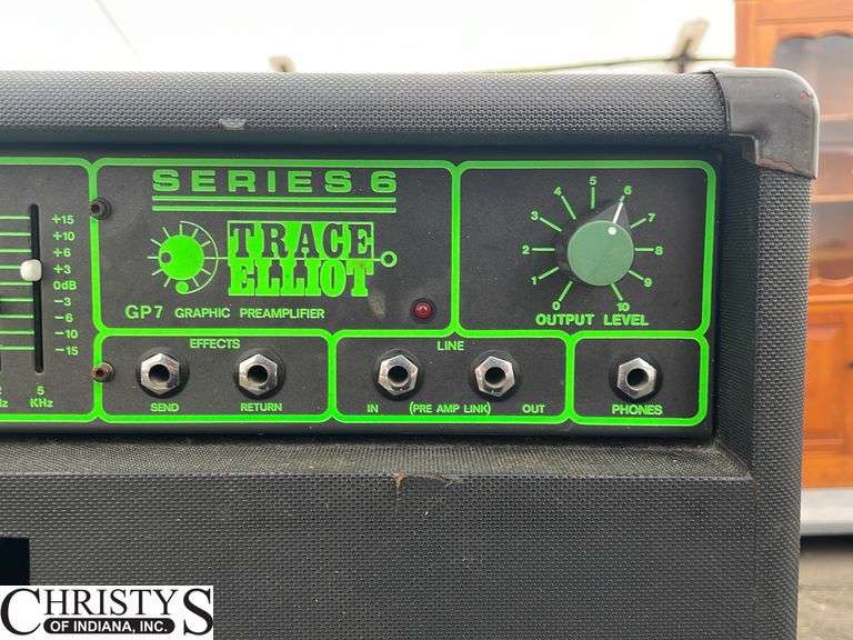 Series 6 Trace Elliot CP& Graphic Preamplifier The BLX-80 - Christys