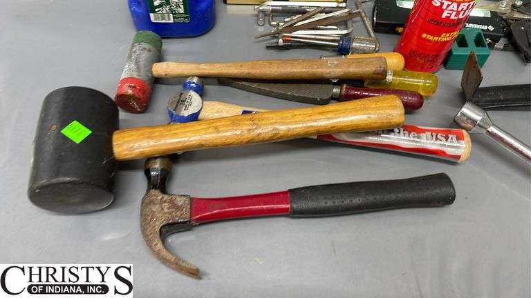 Hand Tools, Wire Brushes, Mallets, 4-way Tire, Snips - Christys