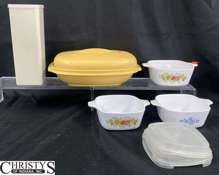 Tupperware Spaghetti Holder, Food Storage, Small Corning Wear, 2 3/4 ...