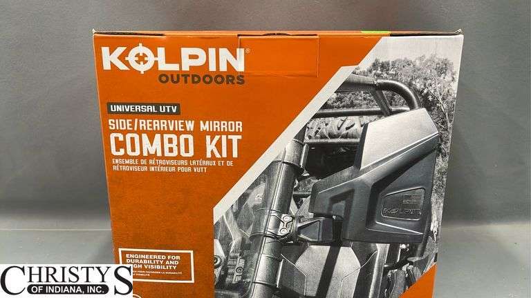 Kolpin Side/rearview Combo Mirror Kit - Christys