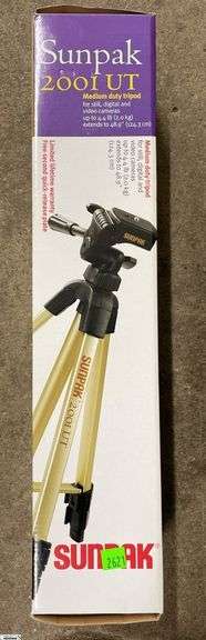 Sunpak 200I UT Tripod - Christys