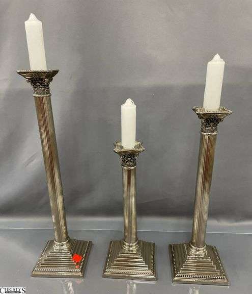 Godinger Candle Holders Tallest 22" - Christys