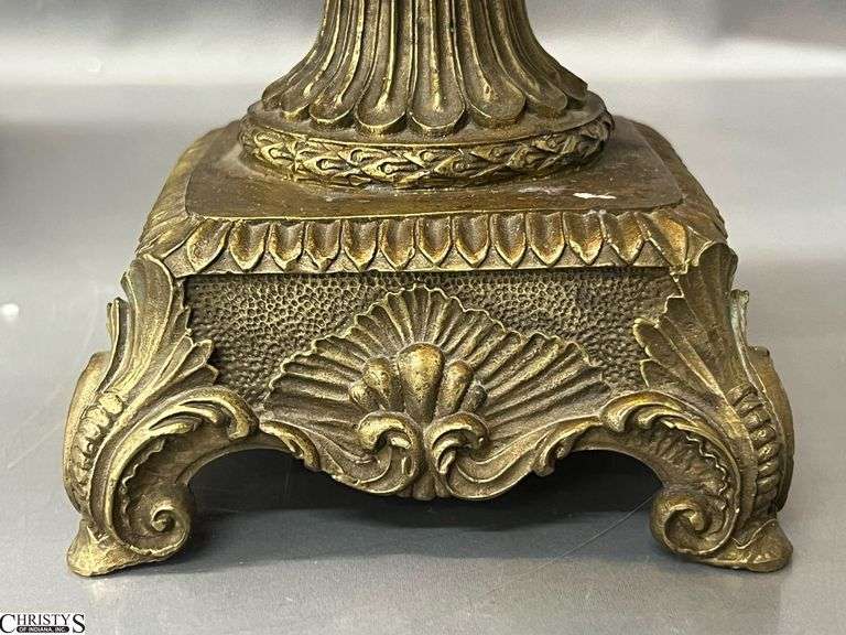 2pcs Figural Decor and Double Handle Urn Tallest 23.5" - Christys