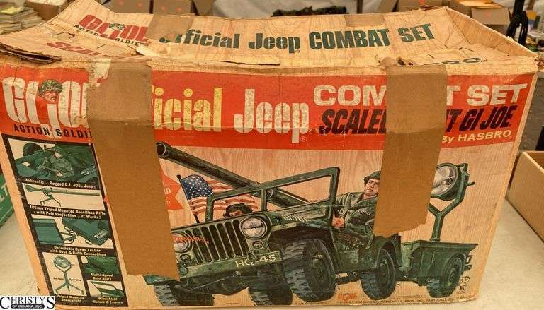 Empty GI Joe Jeep Box - Christys