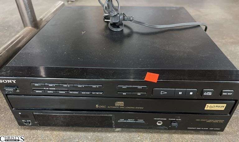 Sony 5 Disc CD Changer - Christys