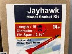 3 Rocketarium Model Rocket Kits New in Unopened Boxes- Jayhawk RK-1109 ...