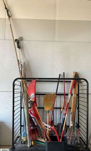Long Handle Tools, Rakes, Shovels, Post Hole Driver, Brooms, Crow Bar ...