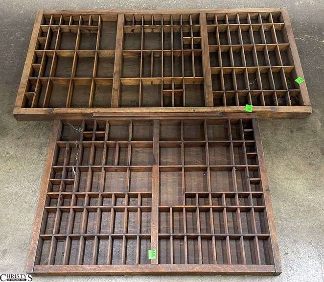 Type Trays Largest 17x32 - Christys