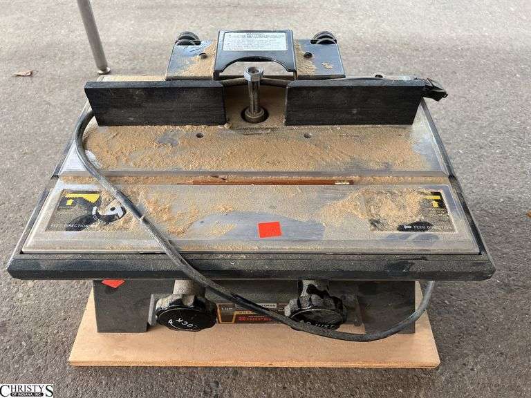 Craftsman Reversible shaper, 1hp - Christys