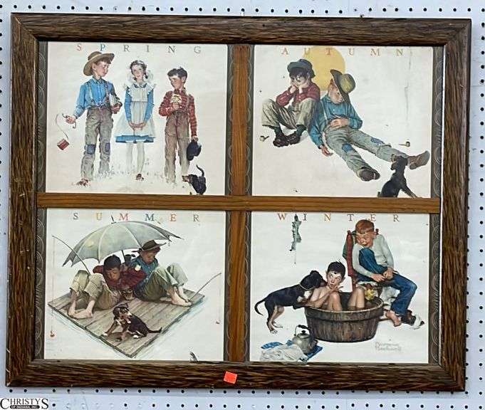 Norman Rockwell Prints 32x26 - Christys