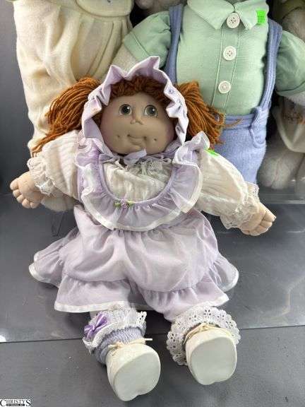 Cabbage Patch Kid, 3 Plush Rabbits - Christys