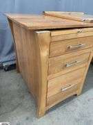 Simply Amish Desk, Top and Back Kick Plate is Off 72x32x30 - Christys