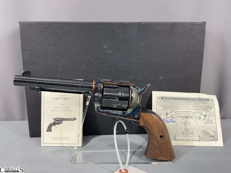 Standard Mfg. Single Action SAR5C2 Revolver cal. 45 SN: US2212 in Box ...