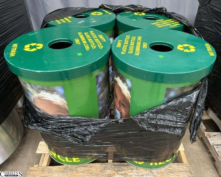 4 Recycle Receptacles 29" - Christys