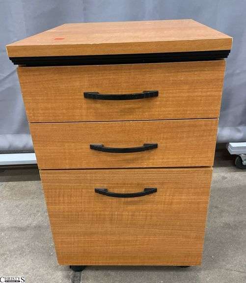 3 Drawer Wooden Look File Cabinet 16x20x25 - Christys