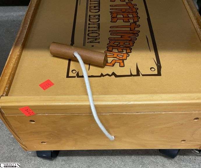 Tumble Tree Timbers Rolling Crate with Building Toys - Christys