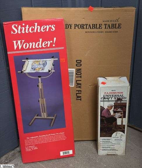 Stichers Wonder, Craft Stands, Sew Ready Portable Table - Christys
