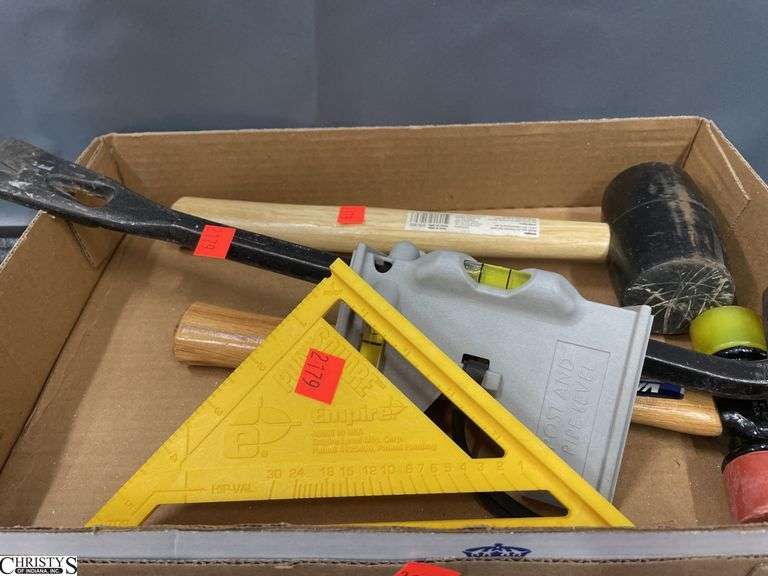 Mallets, Pry Bar, Files, Crescent Adj Wrench, Hand Tools - Christys