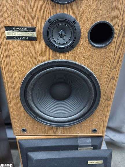 Pair of Pioneer CS-G204 Speakers - Christys