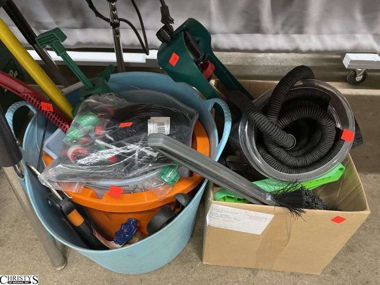 Expandable Hoses, Sprinklers, Garden Tools Buckets - Christys