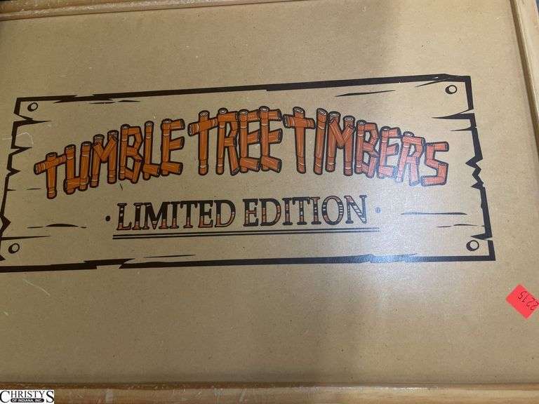 Tumble Tree Timbers Rolling Crate with Building Toys - Christys