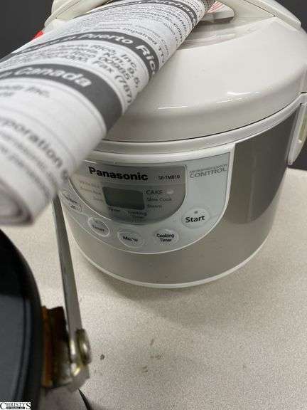 Mini George Foreman, Fry Daddy, Panasonic Cooker - Christys