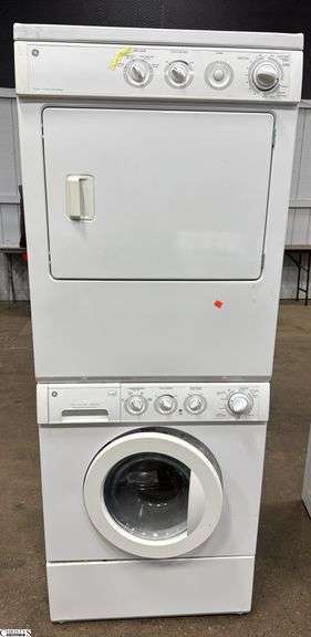 GE Stacking Washer/Dryer 27x26x70 - Christys
