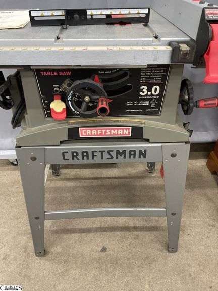 Craftsman 10" Table Saw - Christys