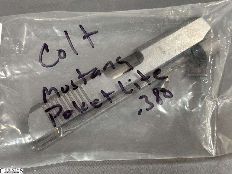 Colt Firearms Parts. Includes 3 Bags with 2 Marked Colt Mustang Pocket ...