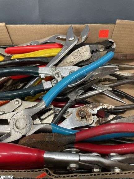 Vise Grips, Pliers, Snips, Needle Nose, Hemostats, Channel Locks - Christys