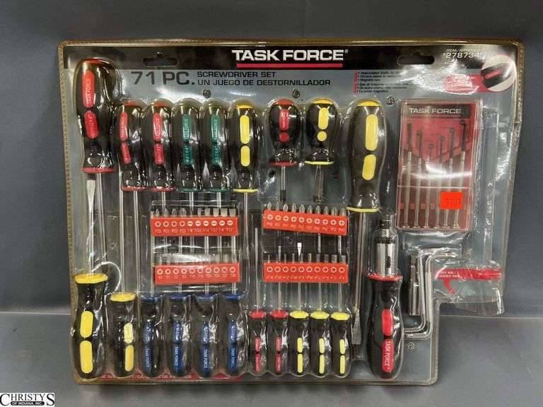 Task Force Screwdrivers, Fix It Tool Set, Missing Pieces. - Christys