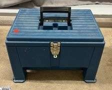 Stack On Tool Storage Stool w/ Contents - Christys