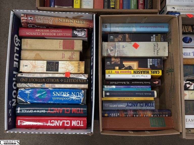 Books, CD Cases - Christys