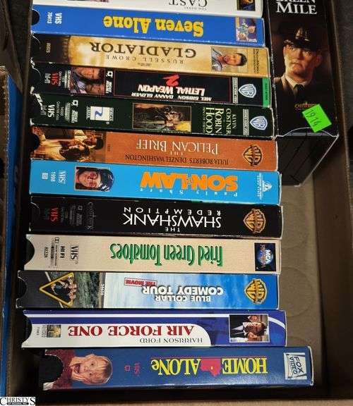 VHS and DVD Movies - Christys