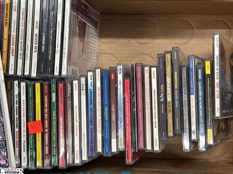 Books, CD Cases - Christys