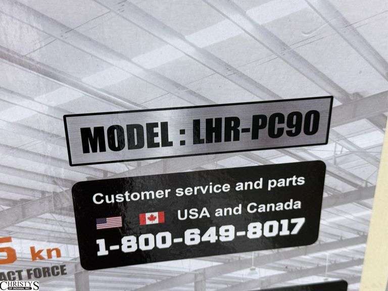 2025 LandHonor Heavy Duty Plate Compactor LHR-PC90H - Christys