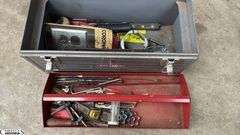 Craftsman Metal Tool Box & Contents - Christys