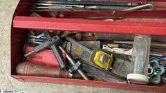 Craftsman Metal Tool Box & Contents - Christys